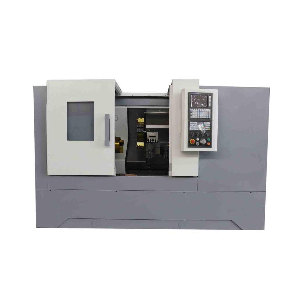 2 Axis Cnc Lathe Machine Slant Bed Cnc Tck46 Youka Cnc